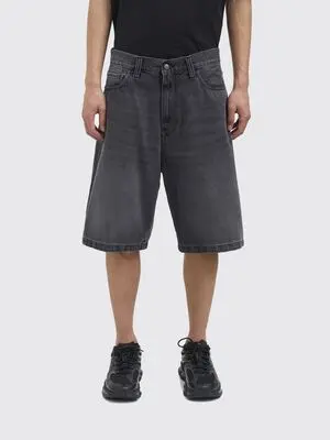 Carhartt Work In Progress Cotton Denim Shorts - Black 1
