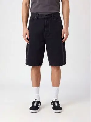 Carhartt Work In Progress Cotton Denim Shorts - Black