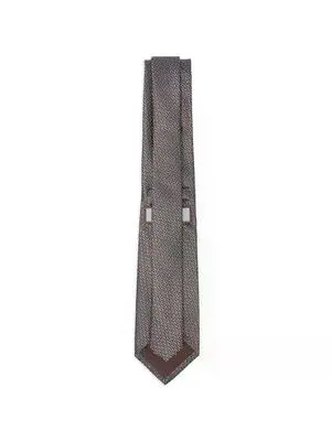 Canali Patterned Neck Tie