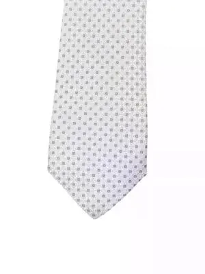 Canali Patterned Neck Tie