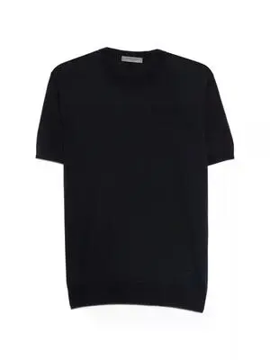 Corneliani Crewneck Short-sleeve T-shirt - Blue