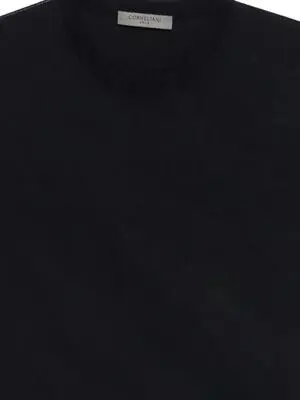 Corneliani Crewneck Short-sleeve T-shirt - Blue