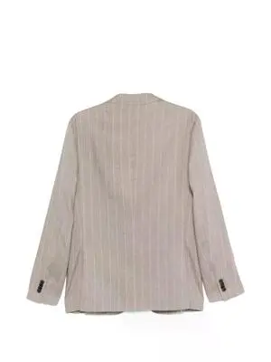 Corneliani Striped Single-breasted Blazer