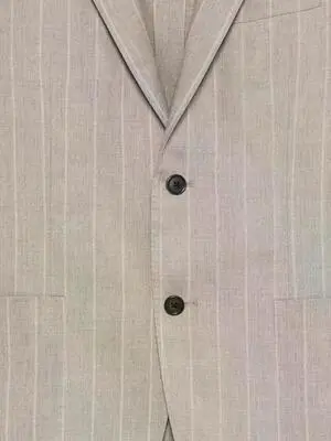 Corneliani Striped Single-breasted Blazer