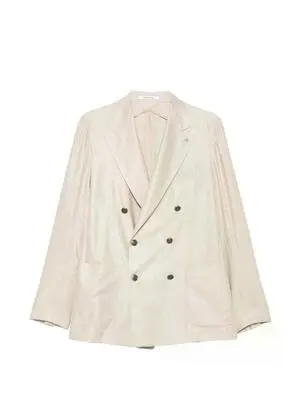 Tagliatore Double-breasted Notched Blazer