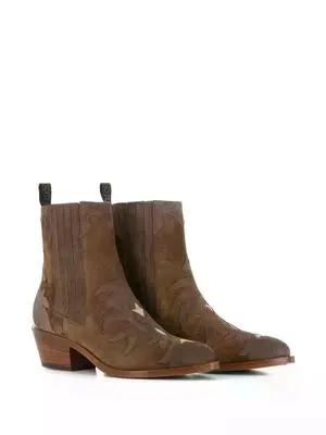 Sartore Panelled Cowboy Boots