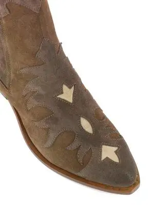 Sartore Panelled Cowboy Boots