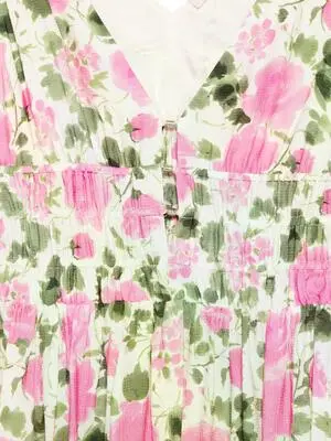 Liu Jo Floral Maxi Dress - Neutrals