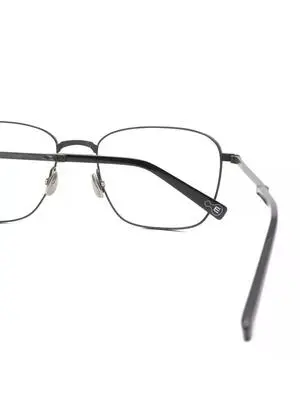 Matsuda Rectangle Frame Eyeglasses - Grey