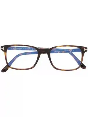 TOM FORD Square-frame Glasses - Brown