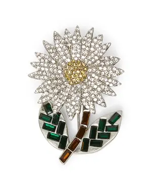 Max Mara Pave Pin - Yellow