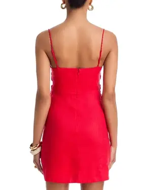 Farm Rio Flower Petal Mini Dress