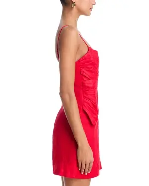 Farm Rio Flower Petal Mini Dress