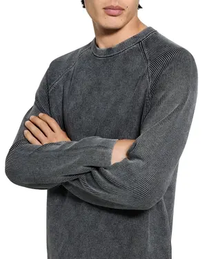 Theory Long Sleeve Sweater - Washed Black