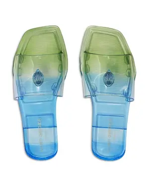Kurt Geiger Maddison Slides - Open Blue