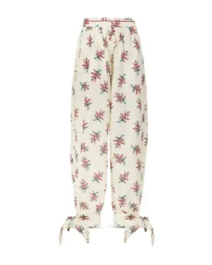 Agua Bendita Silvia Cherish Embroidered Pants - Multi