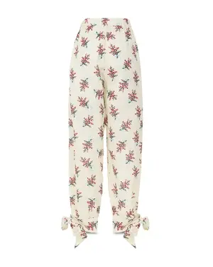 Agua Bendita Silvia Cherish Embroidered Pants - Multi
