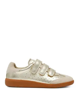 Steve Madden Momentum Sneakers - Gold