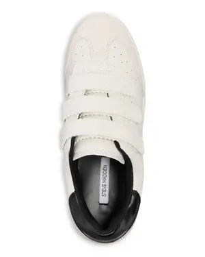 Steve Madden Momentum Sneakers - White/black Grey
