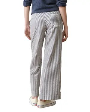 Marine Layer Boxer Pants - Blue Stripe
