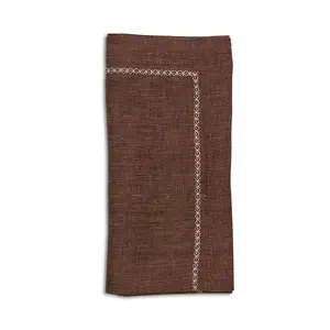 KIM SEYBERT Classic Napkin - Brown