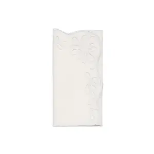 KIM SEYBERT Bloom Napkin - White