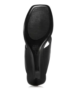 STUART WEITZMAN Vinnie Thong Wedge Sandals - Black