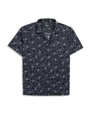 Rodd & Gunn Crater Valley Printed Short Sleeve Shirt