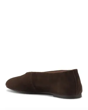 VAGABOND SHOEMAKERS Aleya Leather Ballet Flats - Coffee