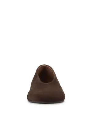 VAGABOND SHOEMAKERS Aleya Leather Ballet Flats - Coffee