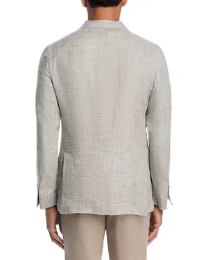 Boglioli Linen Plaid Slim Fit K Jacket