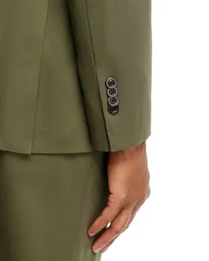 Boglioli Garment Dyed Lyocell & Cotton Slim Fit K Suit - Olive