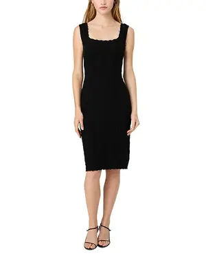 French Connection Nellis Midi Dress - Black