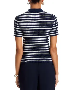 Simkhai Averie Knit Polo