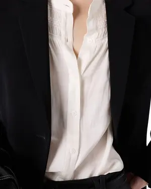 Gerard Darel Catrine Buttoned Shirt - Ecru