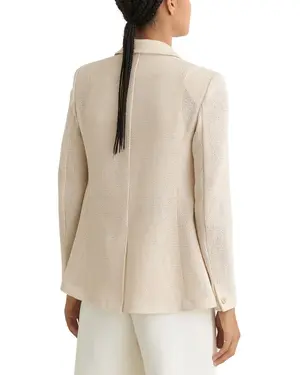 REISS Fiore Double Breasted Suit Jacket