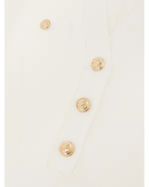 REISS Lavelle Ribbed Knit Mini Dress