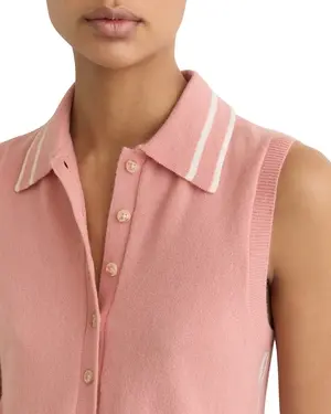 REISS Saskia Polo Top