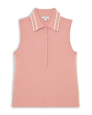 REISS Saskia Polo Top