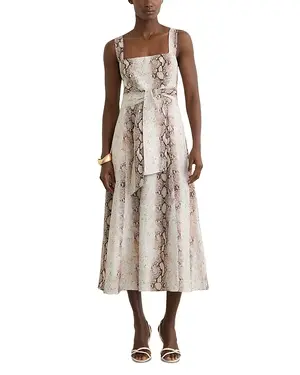 REISS Amy Midi Dress