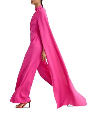 REISS Carrie Draped Asymmetric Jumpsuit