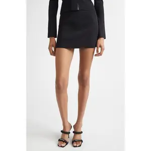 Alexander Wang Logo Vent Miniskirt