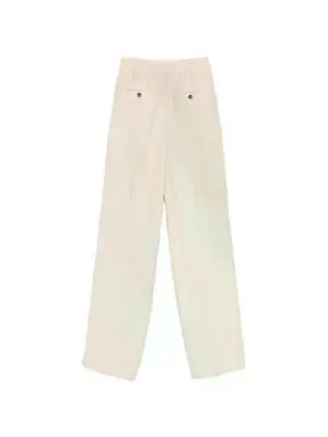 Kiton Striped Drawstring Trousers - Neutrals