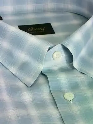 Brioni Checked Shirt