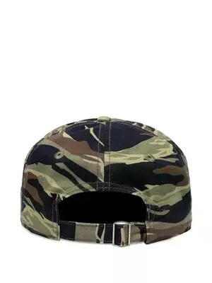 DENIM TEARS Floral Logo Trucker Hat - Green