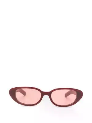 RETROSUPERFUTURE Vega Oval-frame Sunglasses - Red