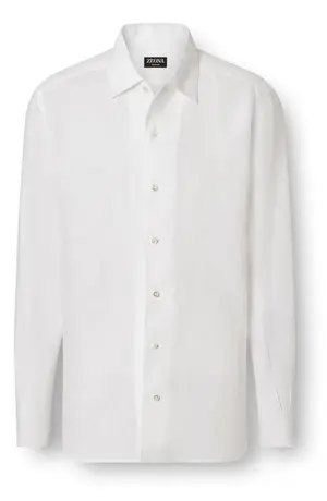 Zegna Oasi Lino Shirt - White
