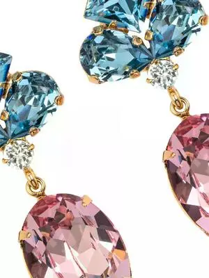JENNIFER BEHR Lainey Crystal-embellished Drop Earrings