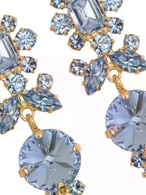 JENNIFER BEHR Albertina Crystal-embellished Earrings