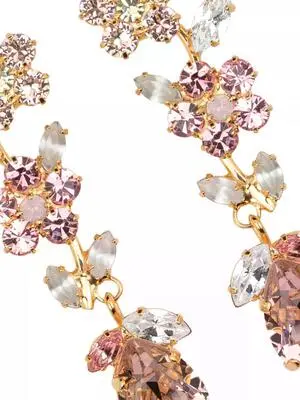 JENNIFER BEHR Freesia Floral-motif Drop Earrings - Gold